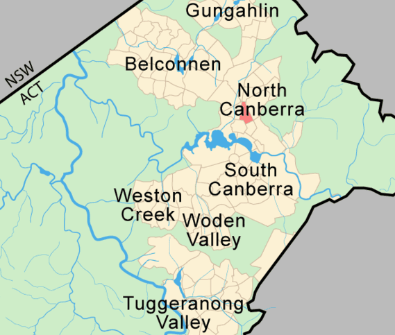 Самые "густонаселенные" районы Канберры - Новости Канберры